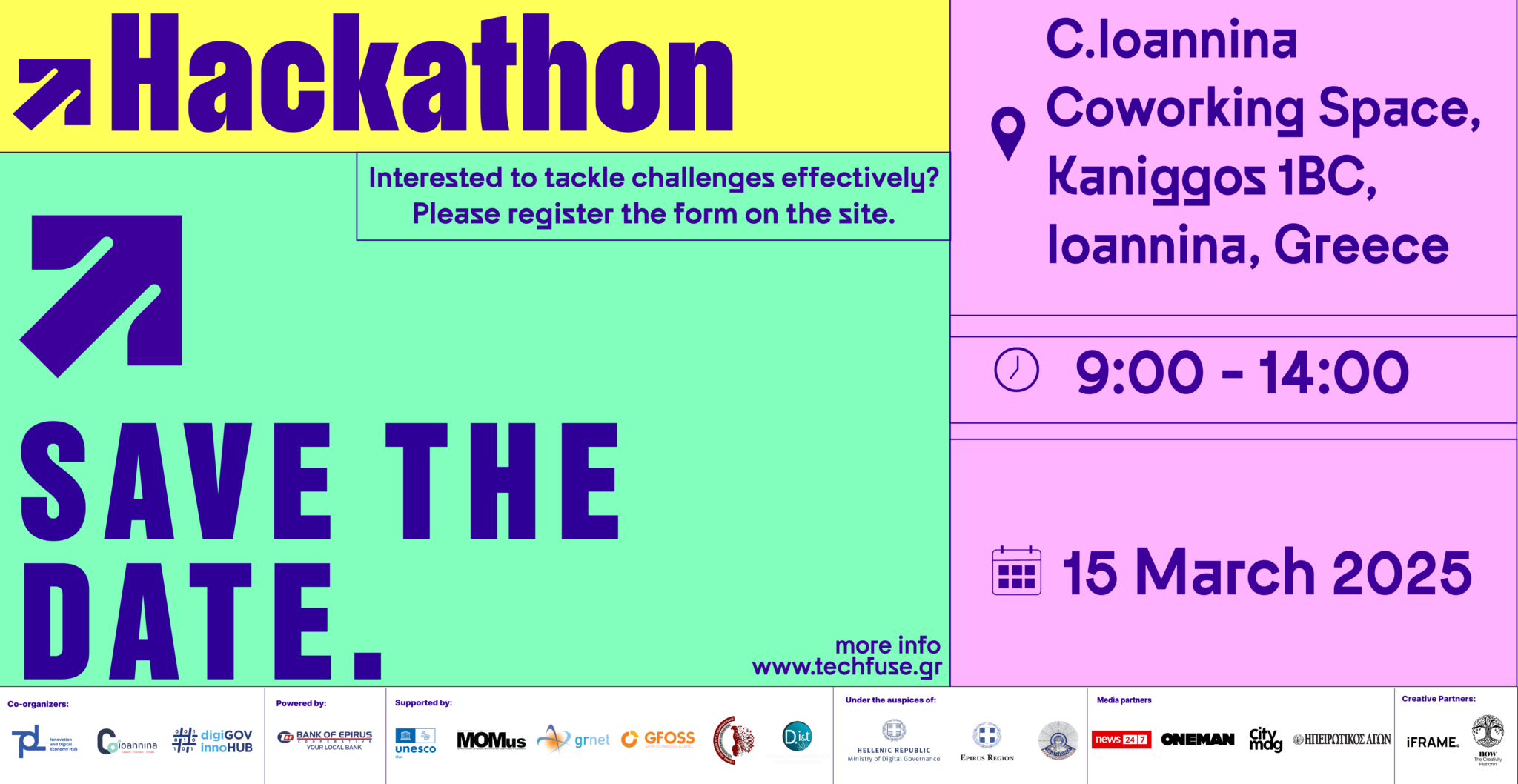Hackathon – Εργαστήριο Πειραματικής Ανάπτυξης Ιωαννίνων – Σάββατο 15 Μαρτίου – digiGOV-innoHUB