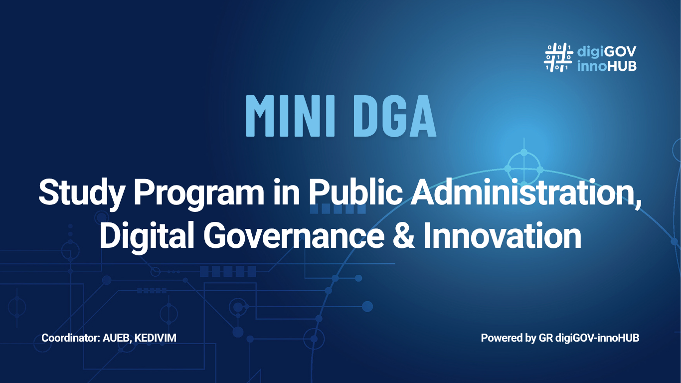 Mini DGA – digiGOV-innoHUB